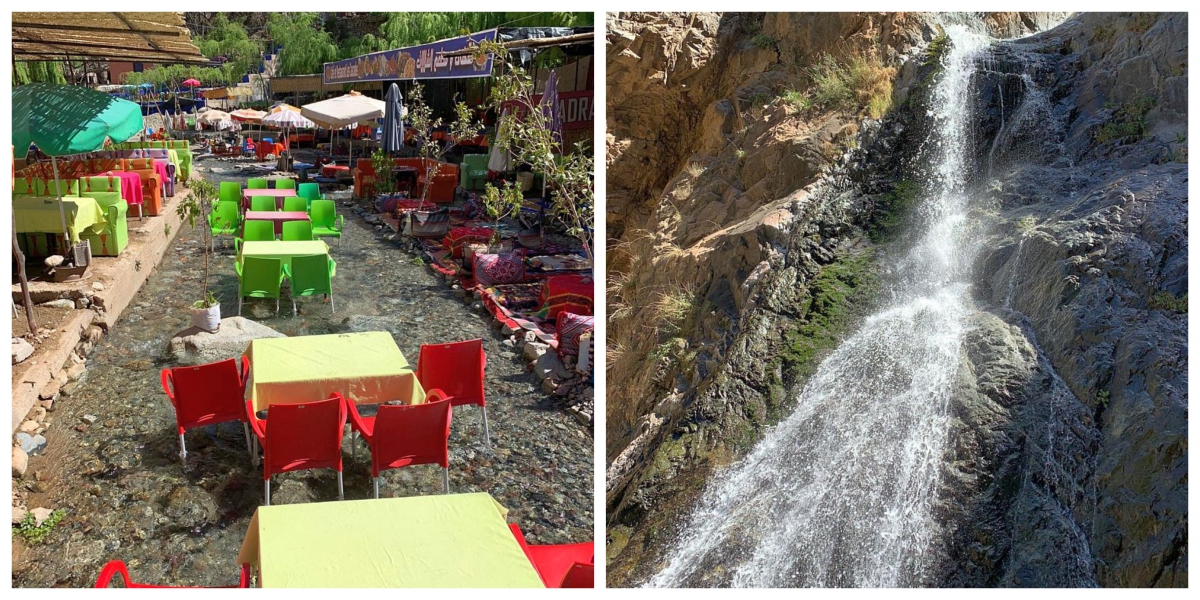 Ourika waterfalls - Saharaway Morocco Tours